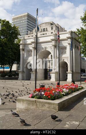 Marble Arch, Hyde Park, London, England, UK, GB Stock Photo - Alamy
