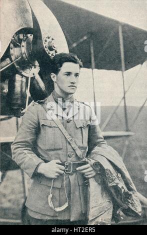 This photograph of Albert Ball, a British flying ace from World War I ...
