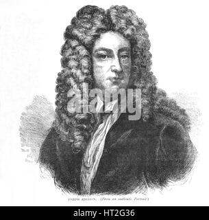 Joseph Addison, English politician and writer, 19th century. Artist ...
