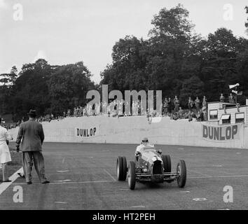 Bert Hadley's Austin7 works racer competing at Crystal Palace, London ...