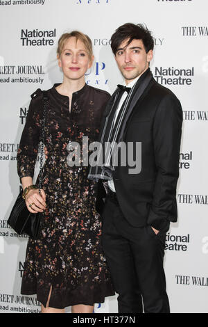 London, UK. Hattie Morahan and Blake Ritson at the 'Up Next' Gala at ...