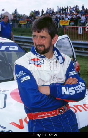British Touring Car driver David Newsham of team Geoff Steel Racing who ...