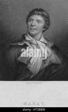 Jean-Paul Marat (1743- 1793). Physician, political theorist and ...