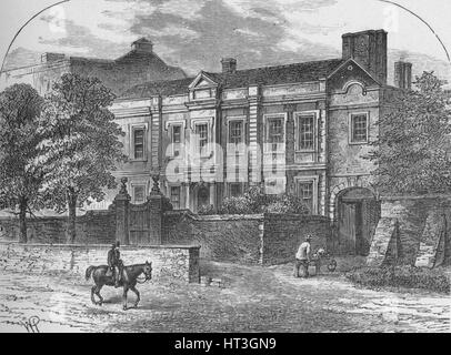 Cromwell House, Highgate Hill, London, England in the 19th century ...