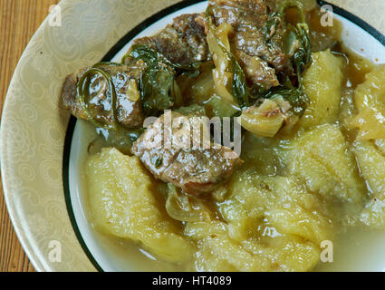 Matoke - Cooking Bananas or Plantains . Kenyan Recipes Stock Photo - Alamy