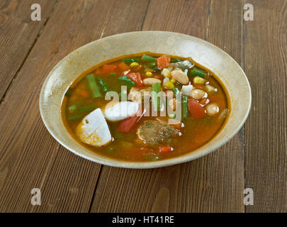 Locro - national dishes of Argentina, Bolivia, Peru and Ecuador Stock ...