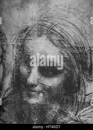 'Head of the Virgin - Virgin and Child with St. Anne and Infant St ...