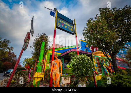papermoon diner in Baltimore Maryland Stock Photo - Alamy