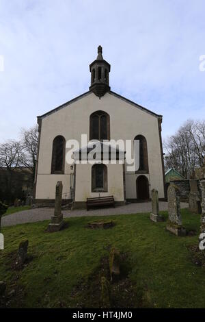 Exterior of Monzie Kirk Perthshire Scotland March 2017 Stock Photo - Alamy