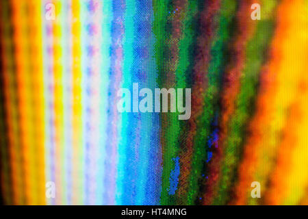 Abstract of TV pixels moire pattern in color Stock Photo - Alamy