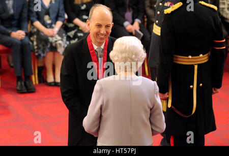 Sir David Beamish from London is made a Knight Commander of the Order ...