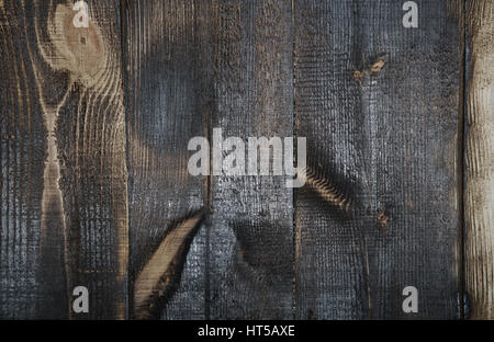 Burnt out wooden plans Stock Photo - Alamy