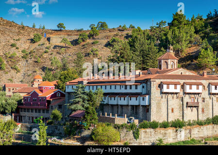 Machairas Monastery, dedicated to the Virgin Mary located about 40 km ...