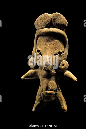 Clay figure Pre classic Mexico 13.5 x 9.2 x 4.2 cm The Mayans - Maya ...