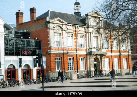 London, UK, 07/03/2017 Brixton library in Lambeth in the Tate central ...