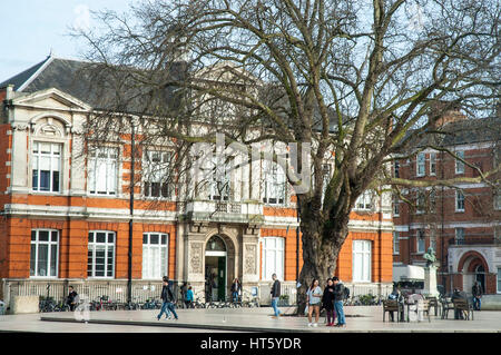 London, UK, 07/03/2017 Brixton library in Lambeth in the Tate central ...