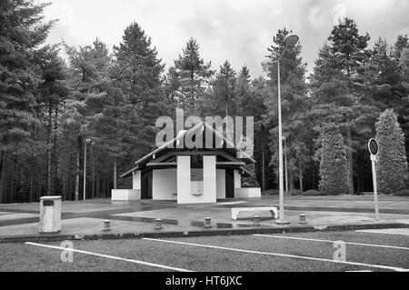 Roadside amenities in France Stock Photo - Alamy