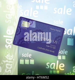 purple credit card Stock Vector Image & Art - Alamy