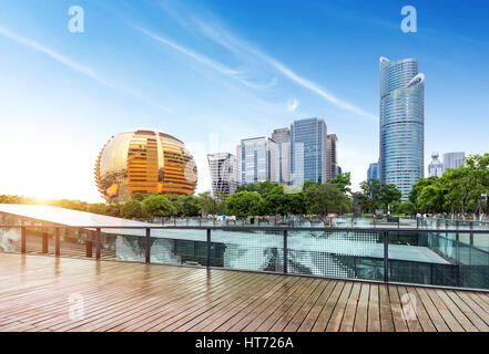 Modern buildings in Hangzhou China Stock Photo - Alamy