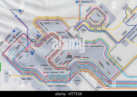 A map of Venice Stock Photo - Alamy