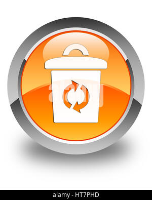 Illustration Trash Icon Stock Photo - Alamy