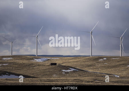 Cheyenne, Wyoming - Wind turbines Stock Photo - Alamy
