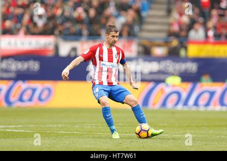 Madrid, Spain. 5th Mar, 2017. Koke (Atletico) Football/Soccer : Spanish ...