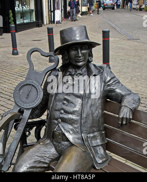 Blind Jack Statue by Barbara Asquith Knaresborough North Yorkshire ...