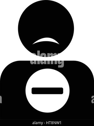 delete friend icon illustration idesign Stock Vector Image & Art - Alamy