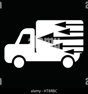 Fast delivery car icon illustration design Stock Vector Image & Art - Alamy