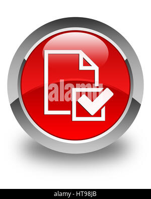 Illustration Checklist Icon Stock Photo - Alamy