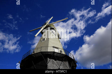 the union windmill Cranbrook kent, the largest smock mill in england ...