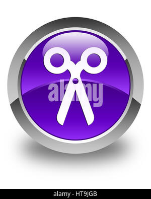 Illustration Scissors Icon Stock Photo - Alamy