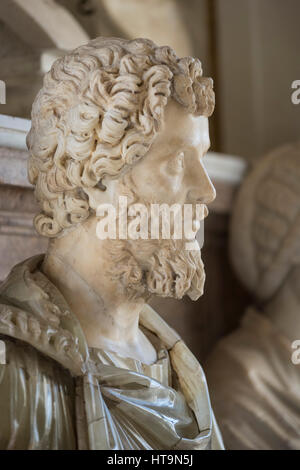 Portrait of Septimius Severus (145-211 AD) known as Severus. Roman ...
