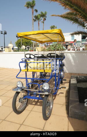 Quadracycle for hire, Matagorda, Lanzarote Stock Photo - Alamy