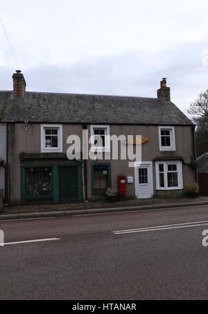 Gilmerton street scene Perthshire Scotland March 2017 Stock Photo - Alamy
