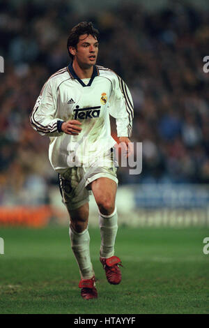FERNANDO MORIENTES REAL MADRID FC 03 March 1999 Stock Photo - Alamy