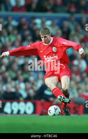 STEVEN GERRARD, LIVERPOOL FC, , 1999 Stock Photo - Alamy