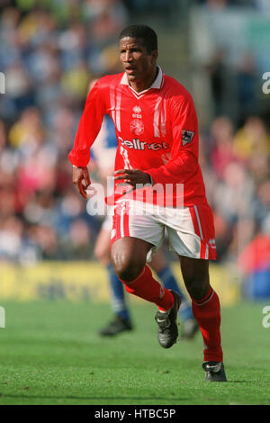 HAMILTON RICARD MIDDLESBROUGH FC 03 April 1999 Stock Photo - Alamy