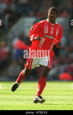HAMILTON RICARD MIDDLESBROUGH FC 03 April 1999 Stock Photo - Alamy