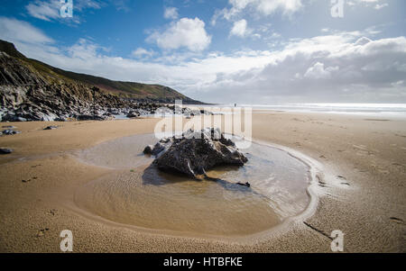 Swansea Sunset Landscape Stock Photo - Alamy