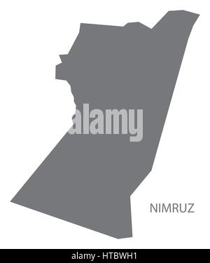 Map of Afghanistan administrative regions departments with icons. Map ...
