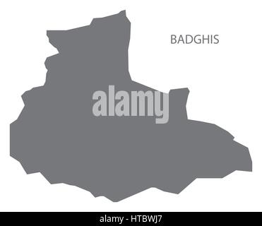 Map of Badghis, a province of Afghanistan Stock Vector Image & Art - Alamy