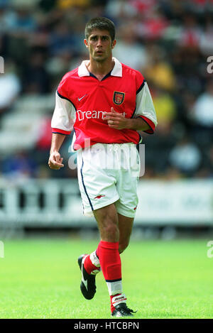 SILVINHO ARSENAL FC 15 July 1999 Stock Photo - Alamy