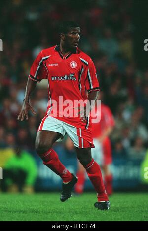 HAMILTON RICARD MIDDLESBROUGH FC 10 September 1998 Stock Photo - Alamy