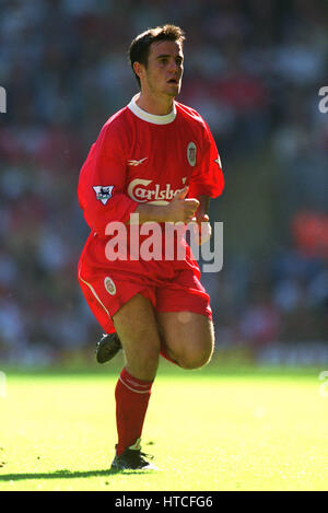 DAVID THOMPSON LIVERPOOL FC 27 August 1999 Stock Photo - Alamy