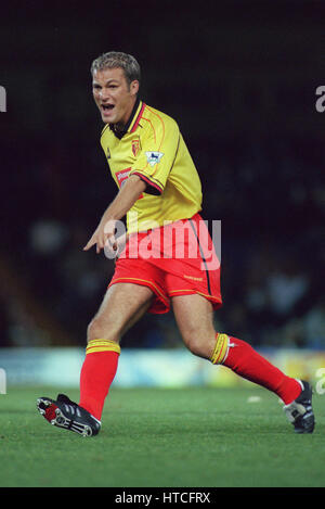 ADRIAN BAKALLI WATFORD FC 28 August 1999 Stock Photo - Alamy