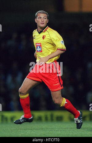 ADRIAN BAKALLI WATFORD FC 28 August 1999 Stock Photo - Alamy