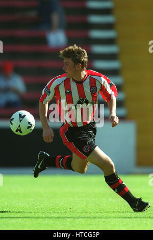 WAYNE QUINN SHEFFIELD UNITED FC 04 September 1999 Stock Photo - Alamy