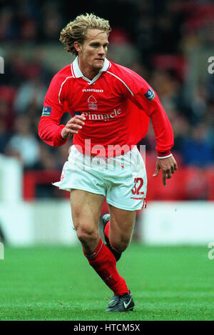 MIKKEL BECK NOTTINGHAM FOREST FC 14 November 1999 Stock Photo - Alamy